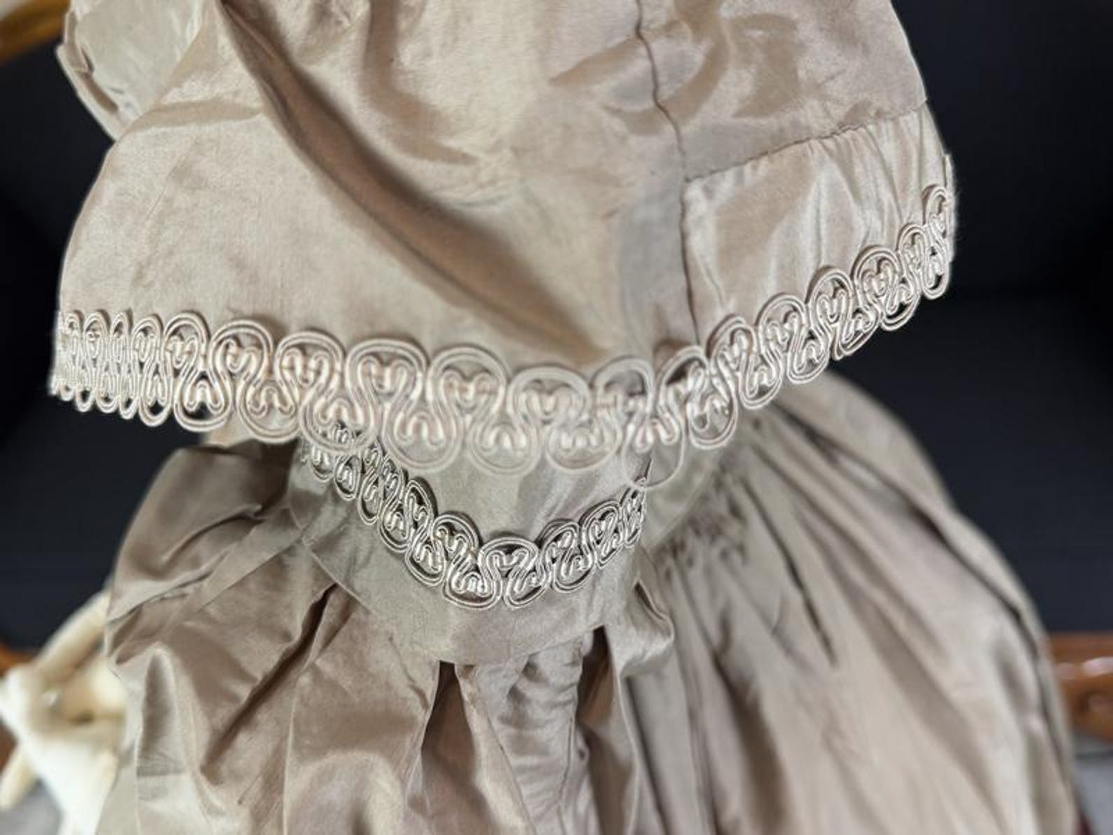 Biedermeier Dress, Germany, Ca. 1837, Antique Dress, Antique Gown ...