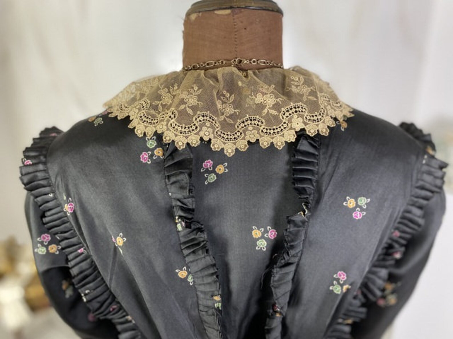 1916 Day Dress, Antique Dress. Antique Gown, WW1 Dress, Antikes Kleid ...