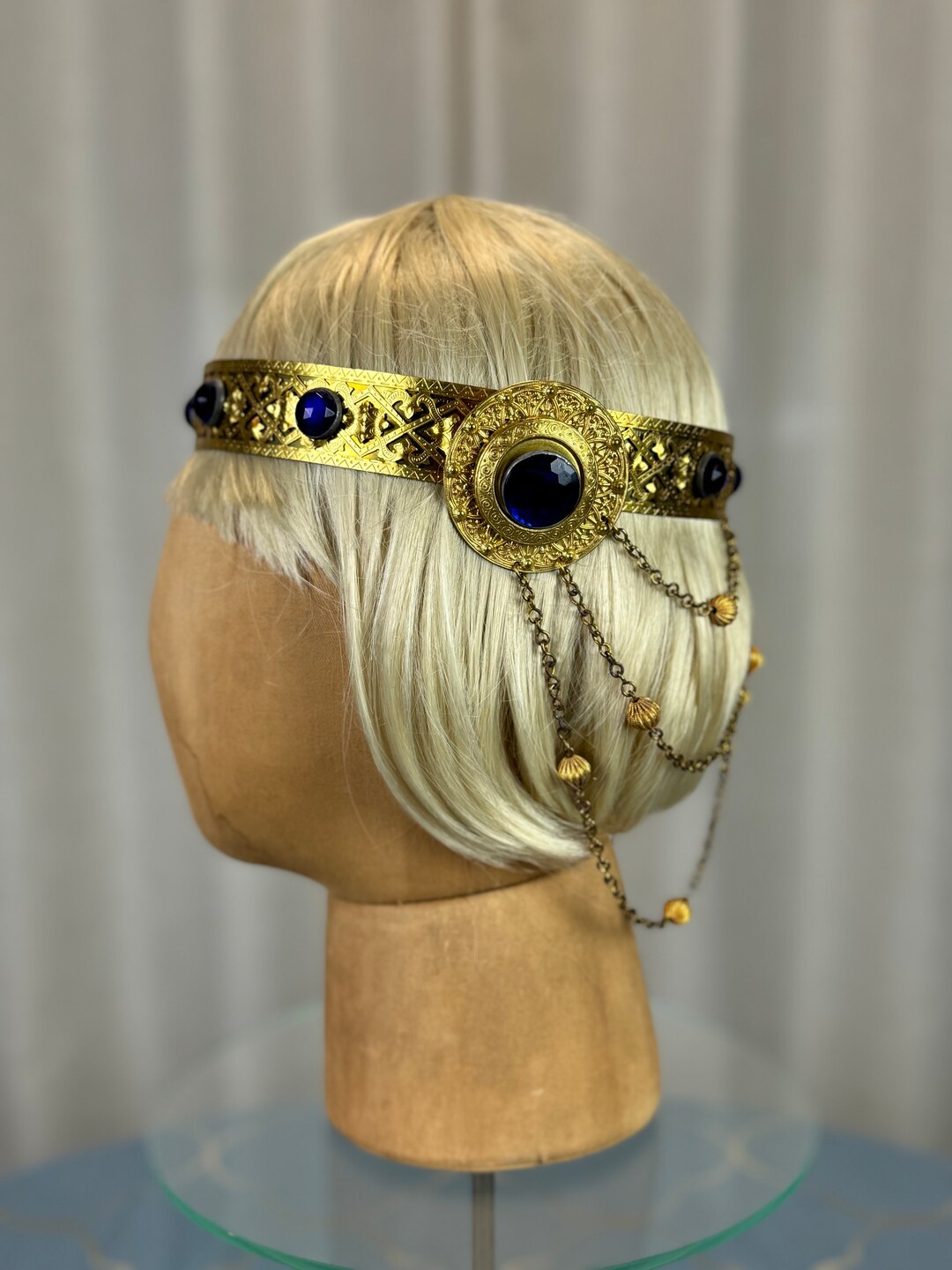 Antique Theatrical Headpice, Germany, Ca. 1890-1910, Antique Headdress ...