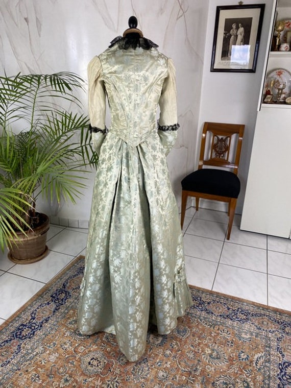 1898 Dinner Dress, America, antique dress, antique go… - Gem