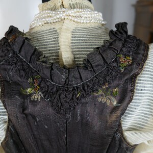 1795-1800 Stays, Antique Jumps, Antique Waistcoat, Corset, Rococo Stays ...