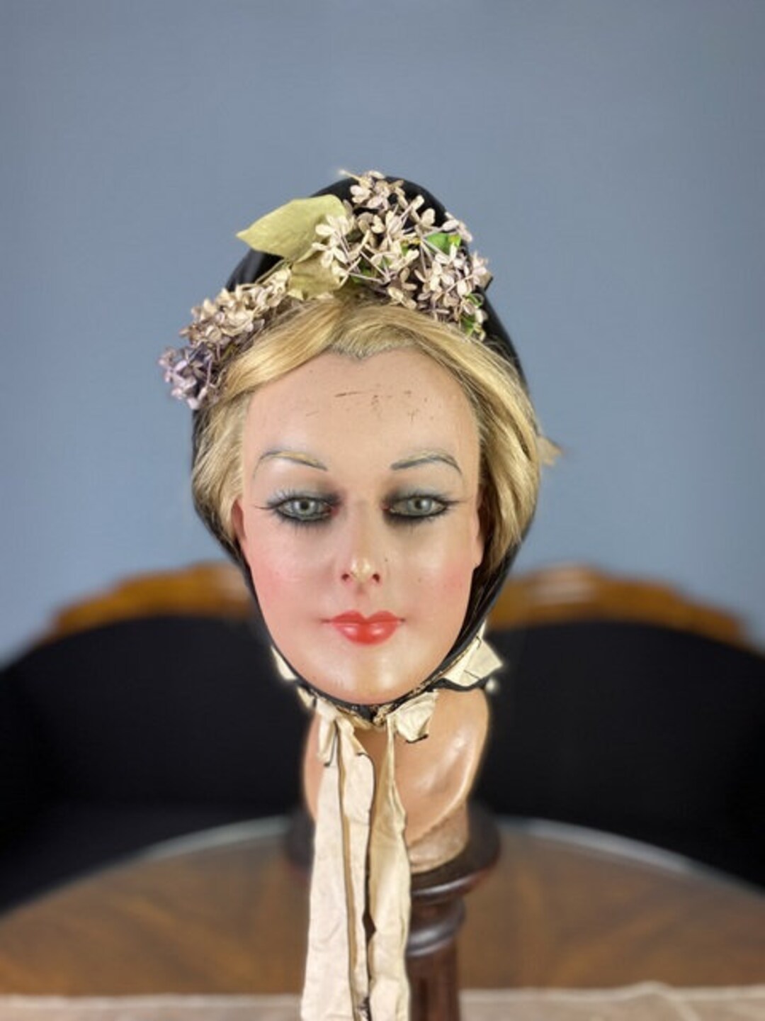 1860s Bonnet American Civil War Antique Hat Victorian - Etsy