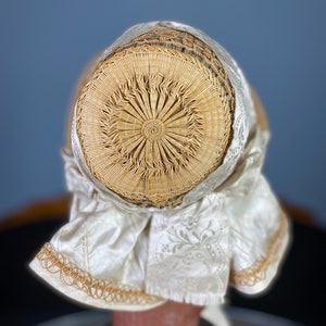 1850 Bonnet, Wedding Bonnet, Antique Bonnet, Wedding Hat, Crinoline ...