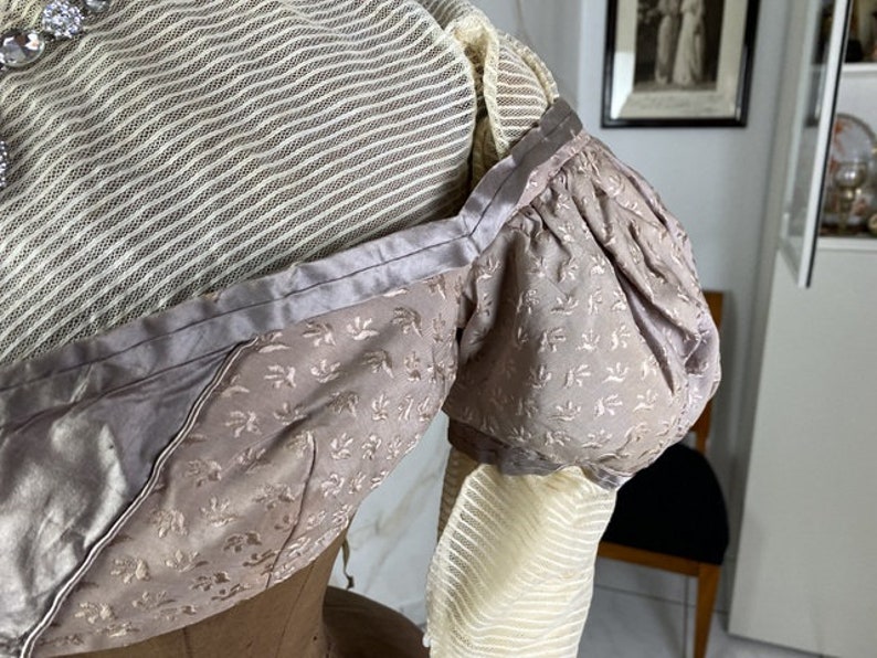 Antique Silk Spencer Jacket, 1805 Empire Regency Fashion - Etsy