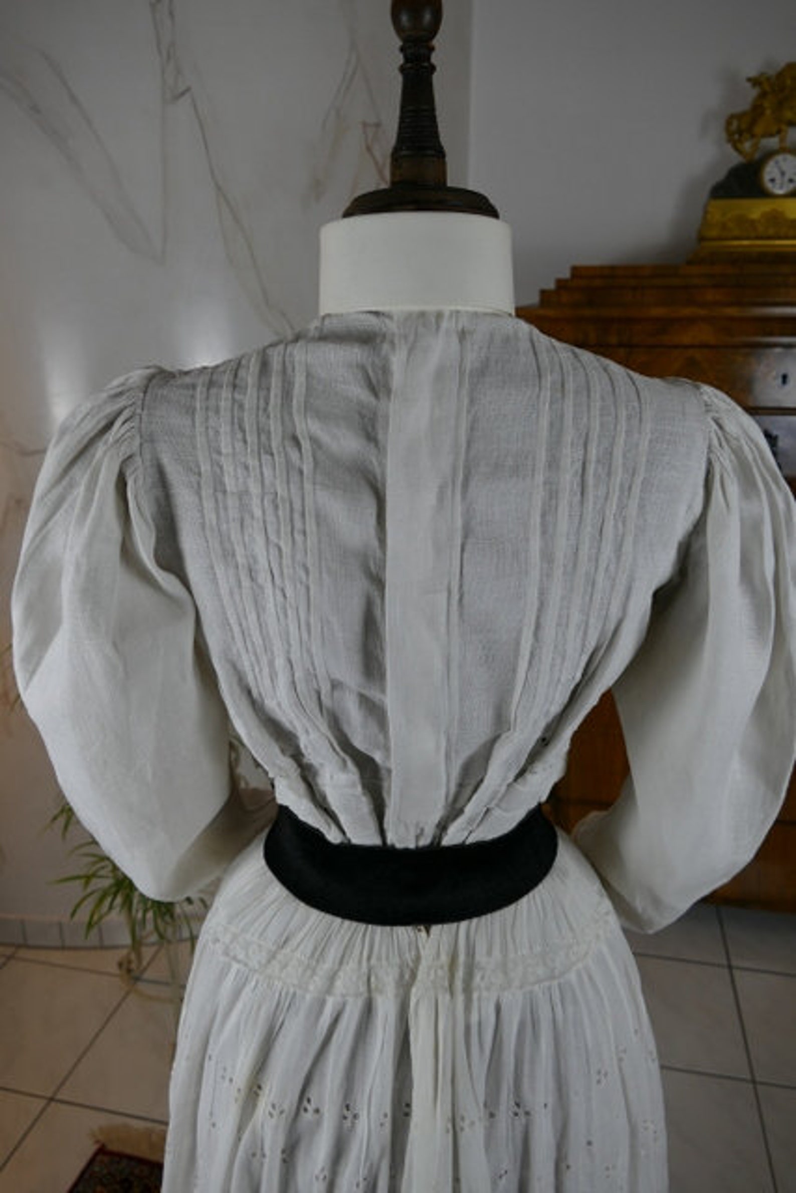 1907 Walking Ensemble, Hole Lace, Antique Dress, Antique Gown, Antikes ...