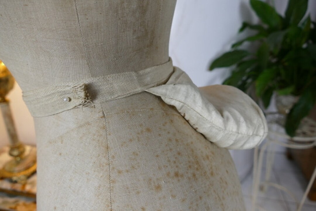 1890-1899 Little Metal Wire Coil Bustle, Antique Bustle, Antique ...