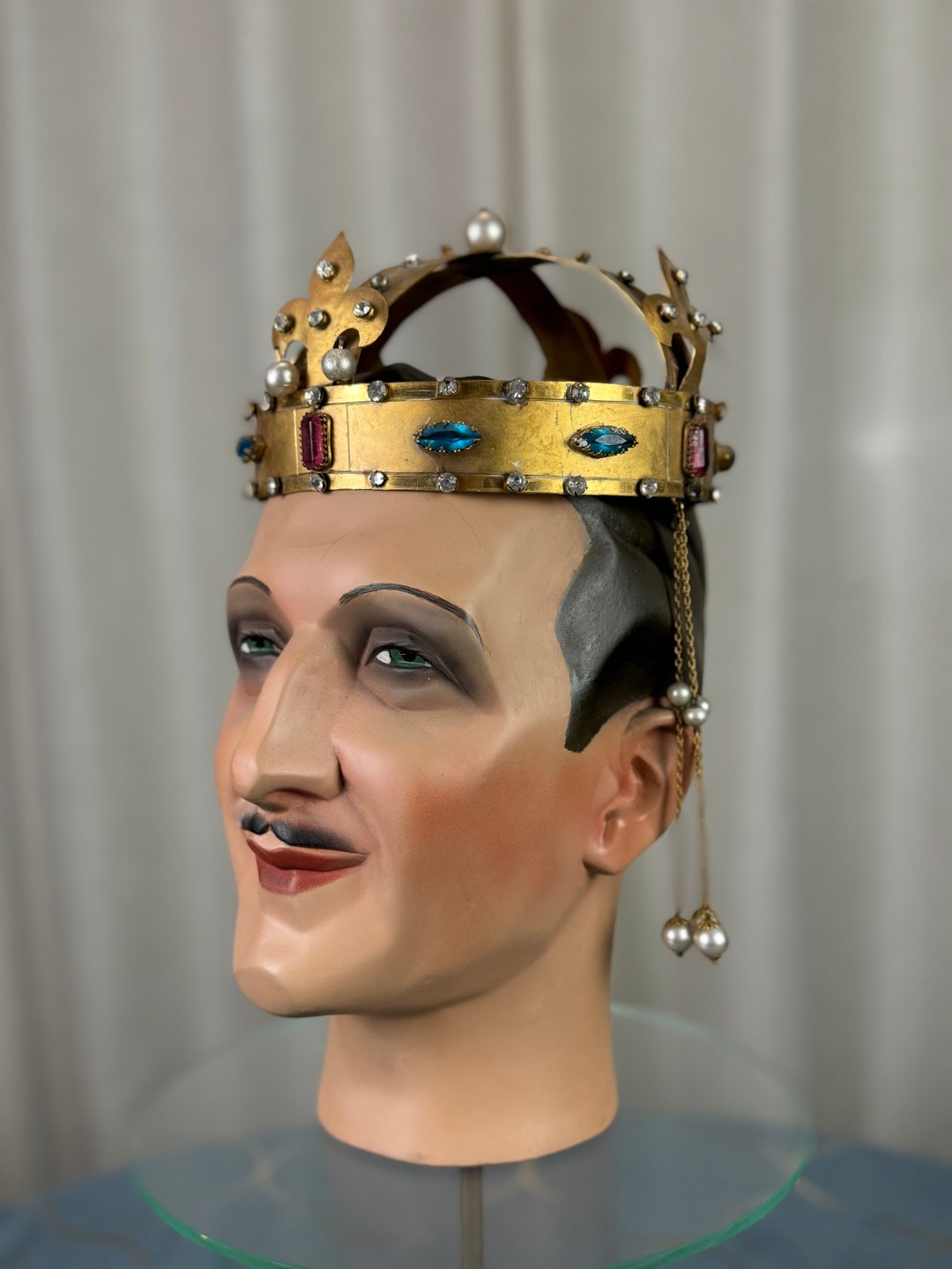 Antique Men's Theater Crown, Germany, Ca. 1890-1910, Antique Crown ...