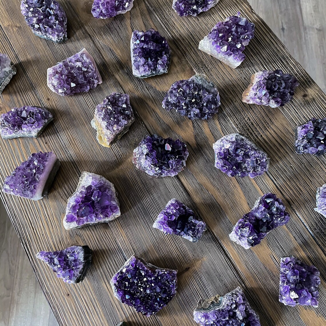 Amethyst Cluster Raw Amethyst Geode Natural Amethyst Druze - Etsy