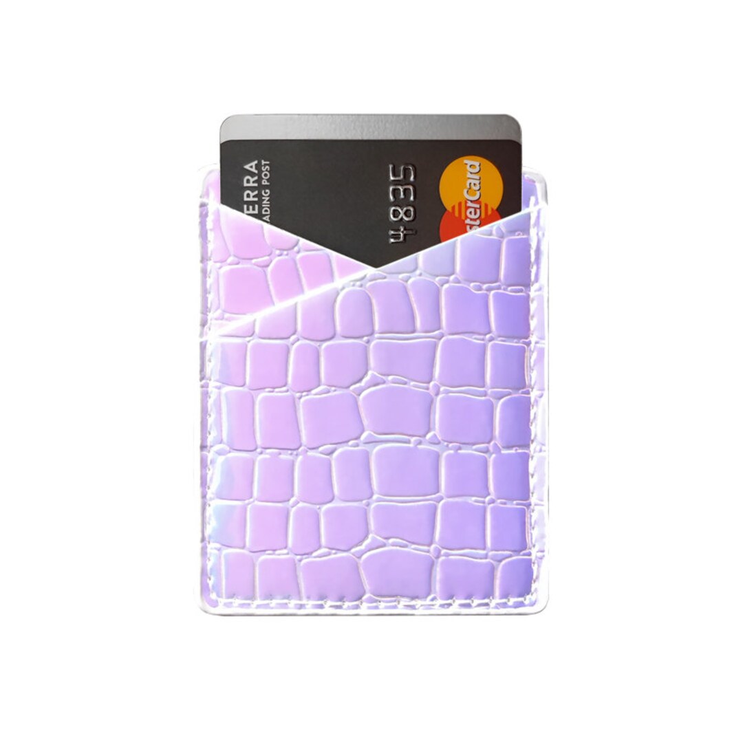 Phone Card Holder, Holographic Phone Case, Card Holder for Phone, Phone ...