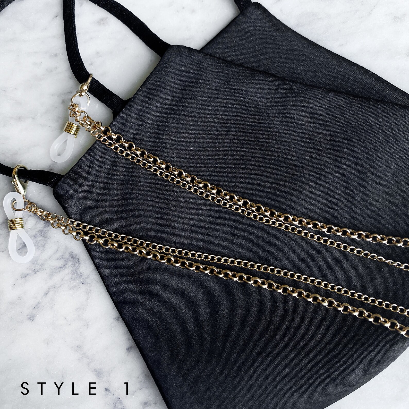 Face Mask Chain Gold Mask Chain Face Mask Holder Strap - Etsy