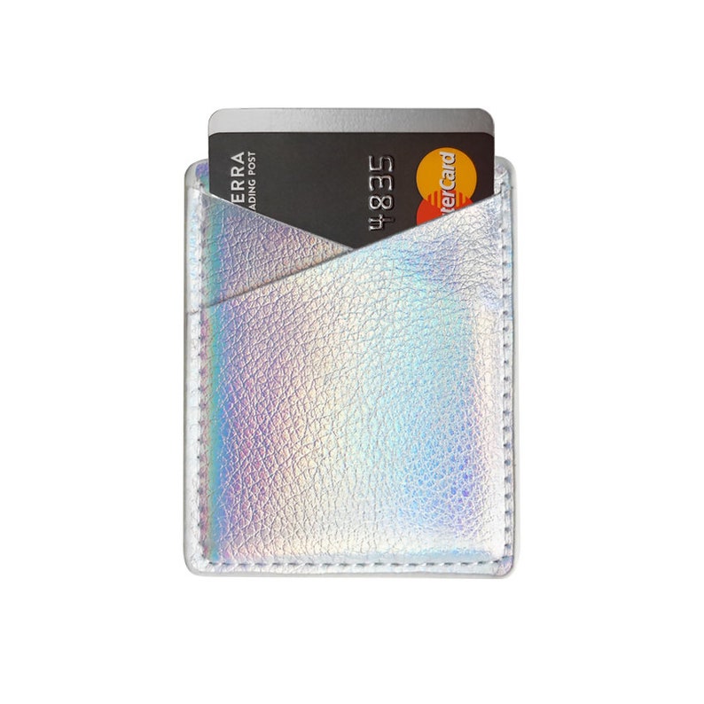 Phone Card Holder, Holographic Phone Case, Card Holder for Phone, Phone ...