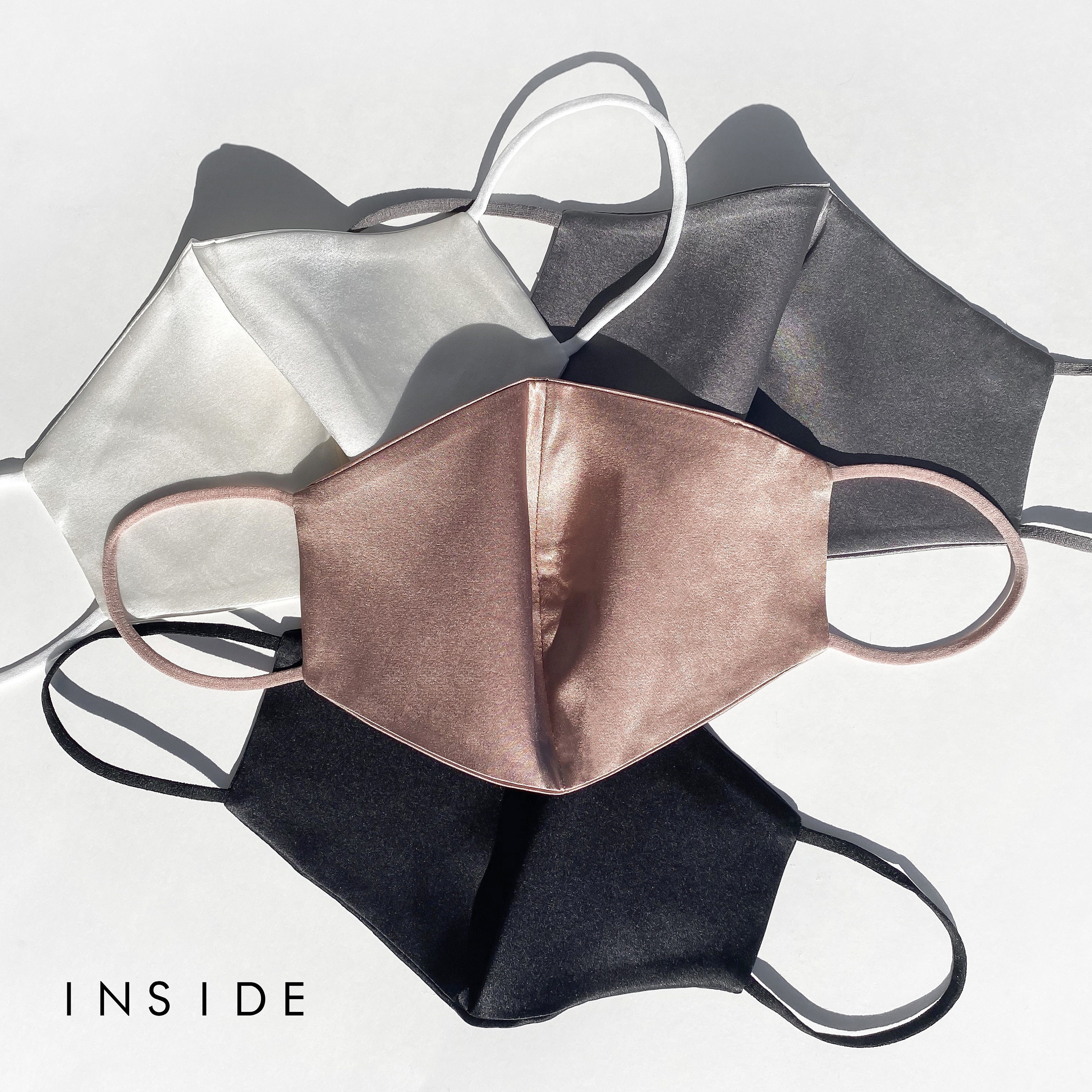 Silk Face Mask 100% Grade A Silk Soft Breathable Mask | Etsy