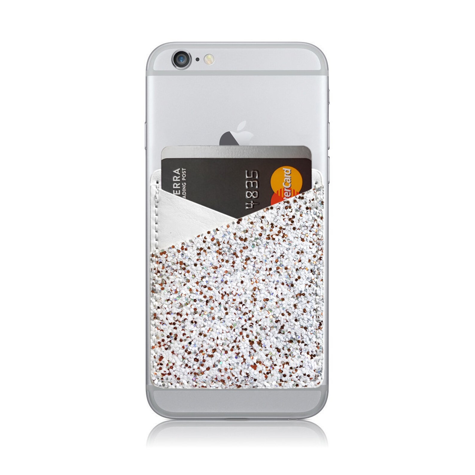 Phone Card Holder Phone Wallet Phone Pocket Leather Card - Etsy