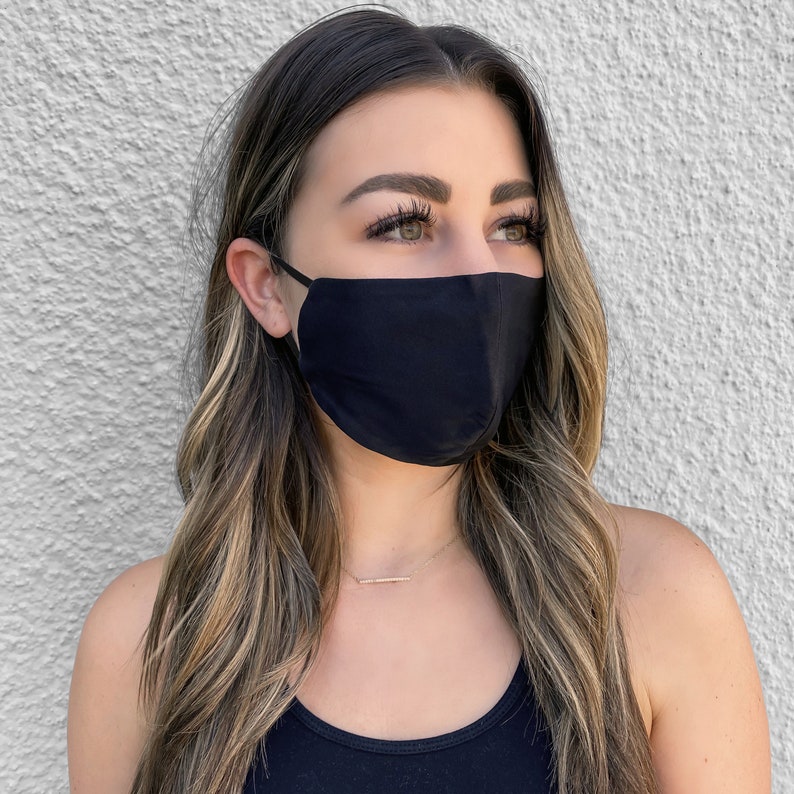 Silk Face Mask 100% Grade A Silk Soft Breathable Mask - Etsy