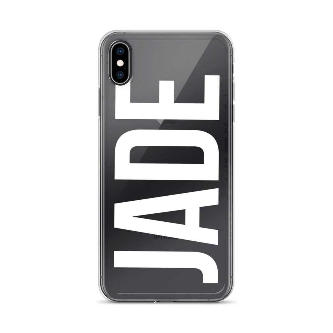 Personalized Name Phone Case, iPhone Case, Samsung Galaxy, Clear Phone ...