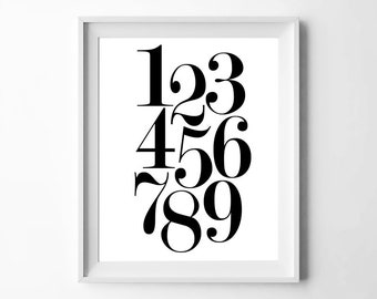 Hi Minimalistic Print Digital Instant Download Interior Design | Etsy