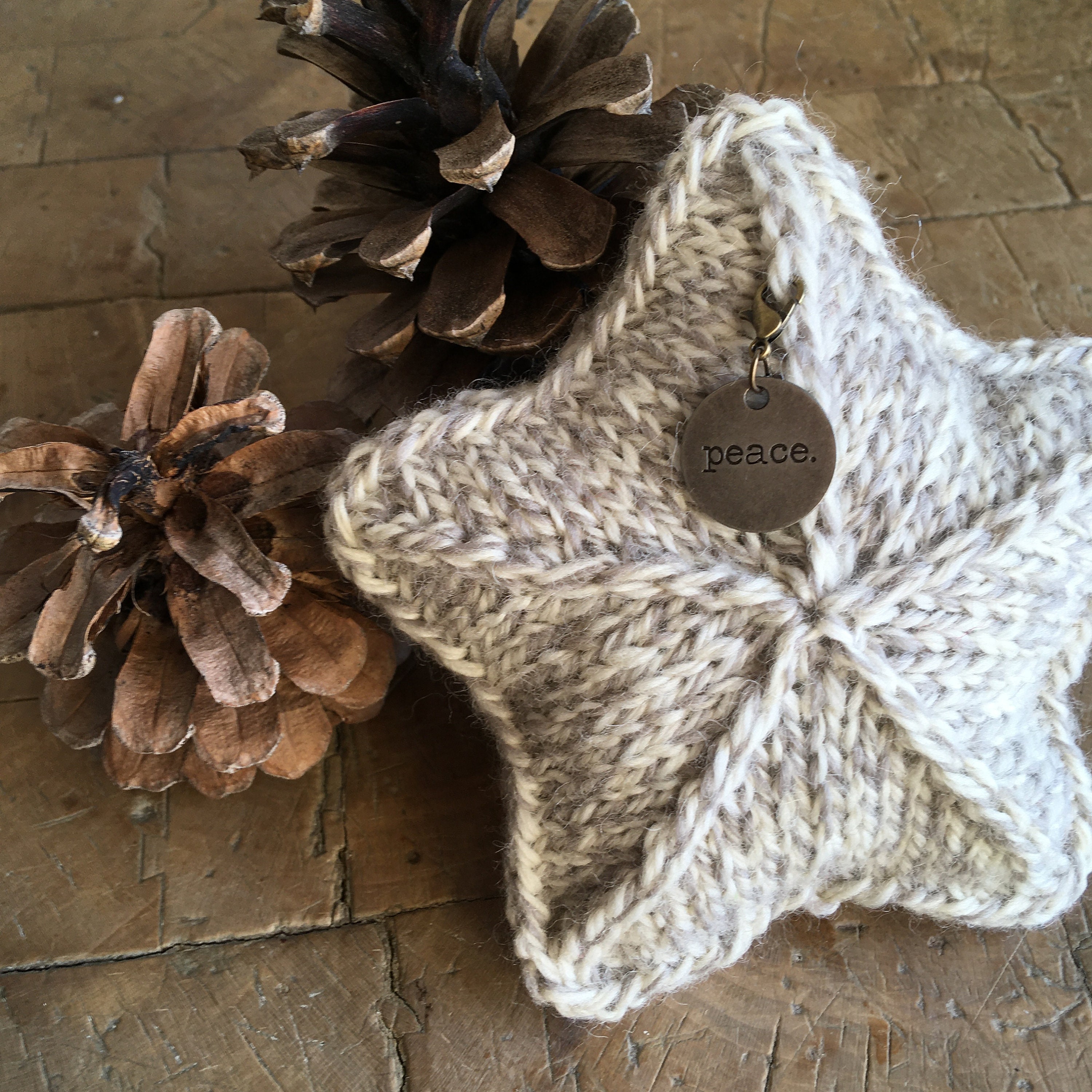 Knitting Pattern: made of Stars Hand Knit Star - Etsy