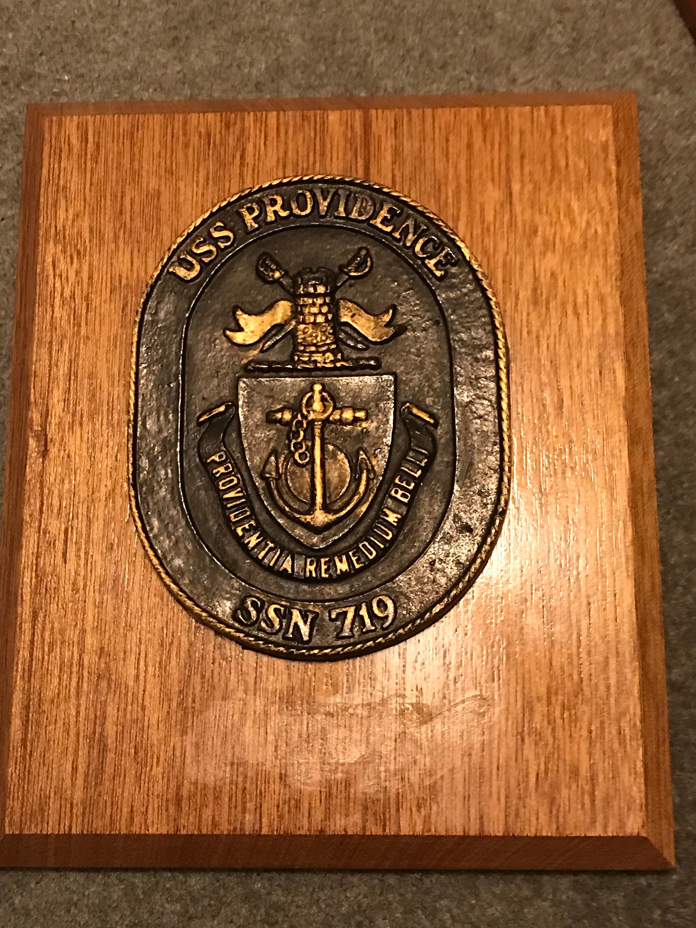 USS Providence Submarine SSN 719 Resin Plaque - Etsy UK
