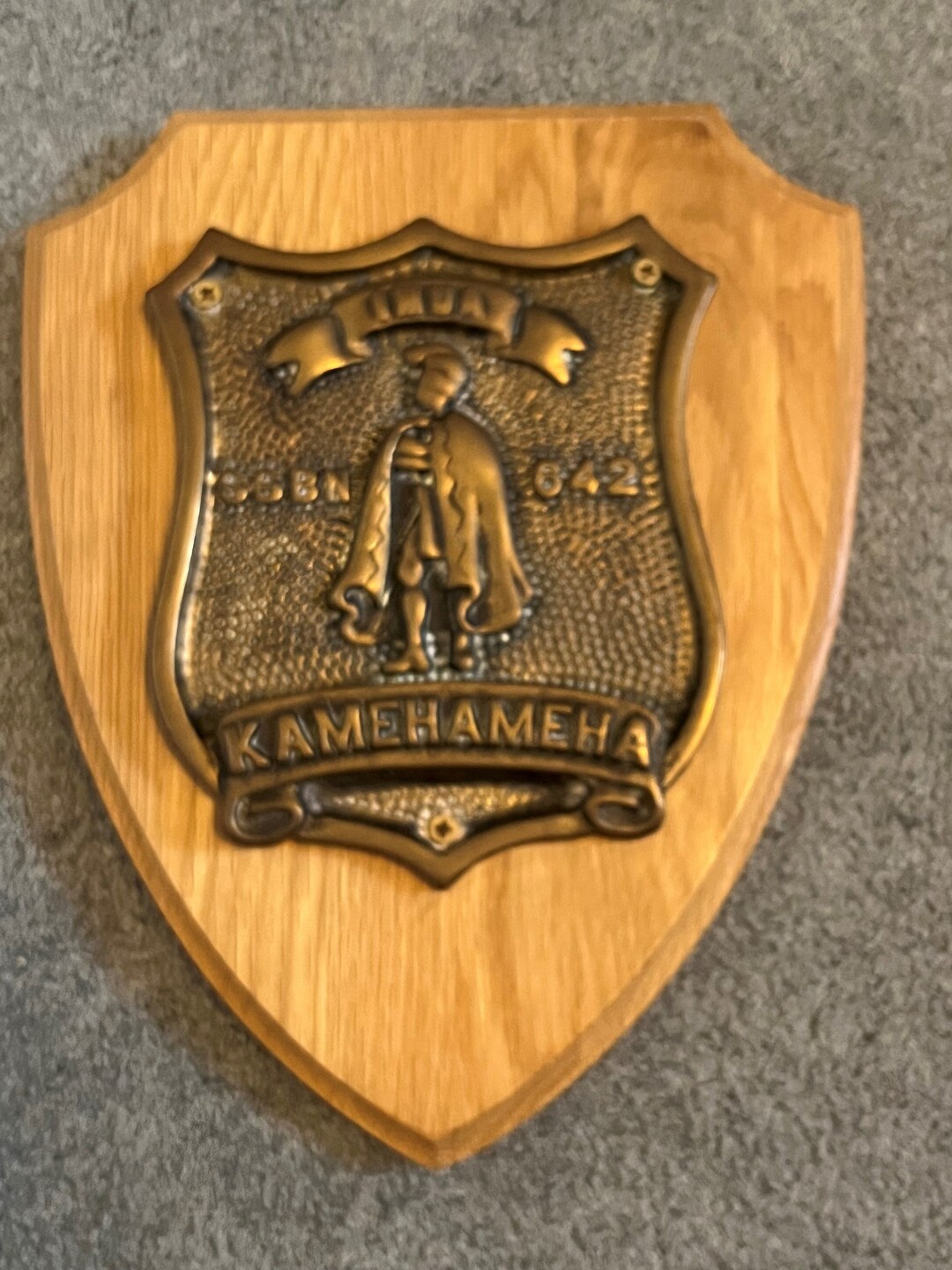 USS Kamehameha Submarine SSBN 642 Brass Plaque - Etsy