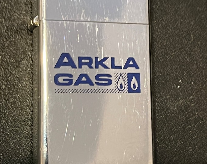 Arkla Gas - Slim Zippo Lighter - 1976 - Etsy