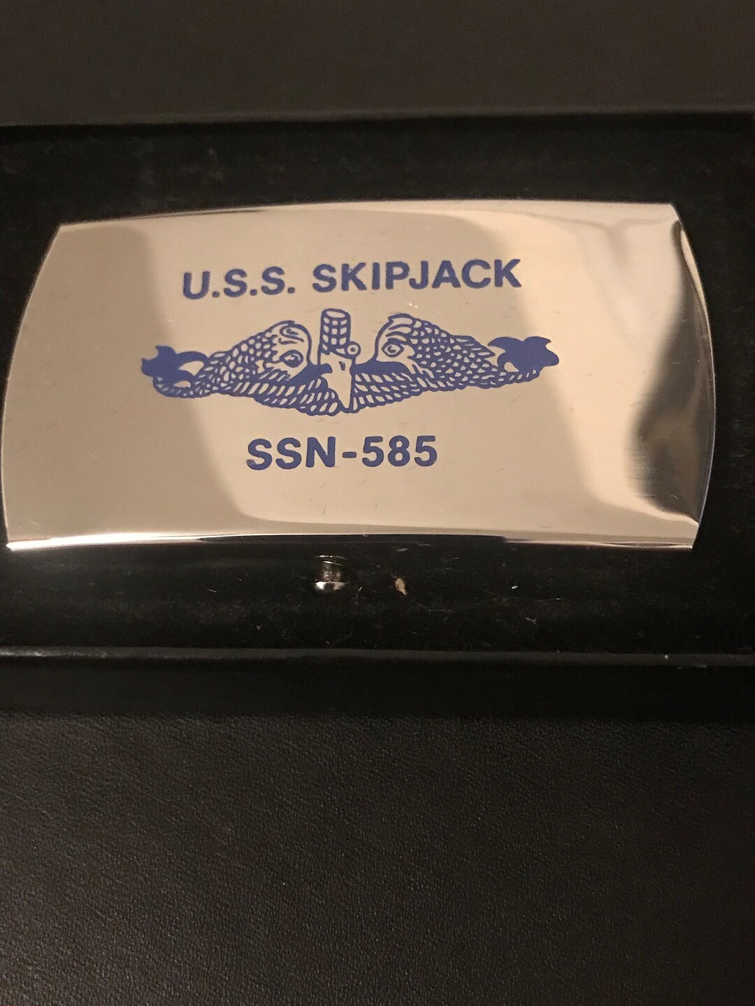 Submarine USS Skipjack SSN 585 Navy Zippo Belt Buckle Zippo - New - Etsy