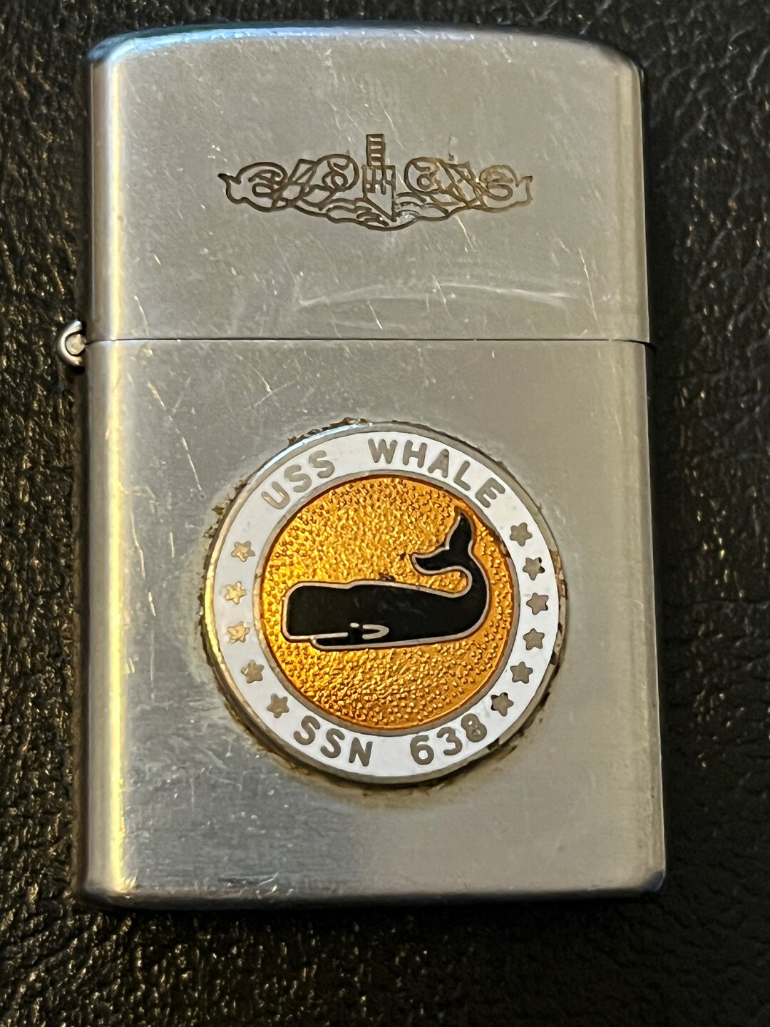 USS Whale Submarine SSN 638 Vulcan Full Size Lighter - 1980's Used - Etsy