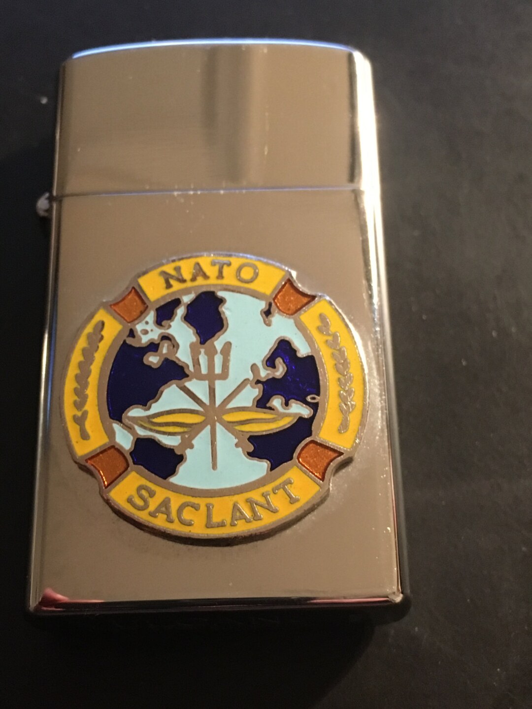 NOS NATO SACLANT W/ Engraving on Reverse 'presented by Admiral Charles ...