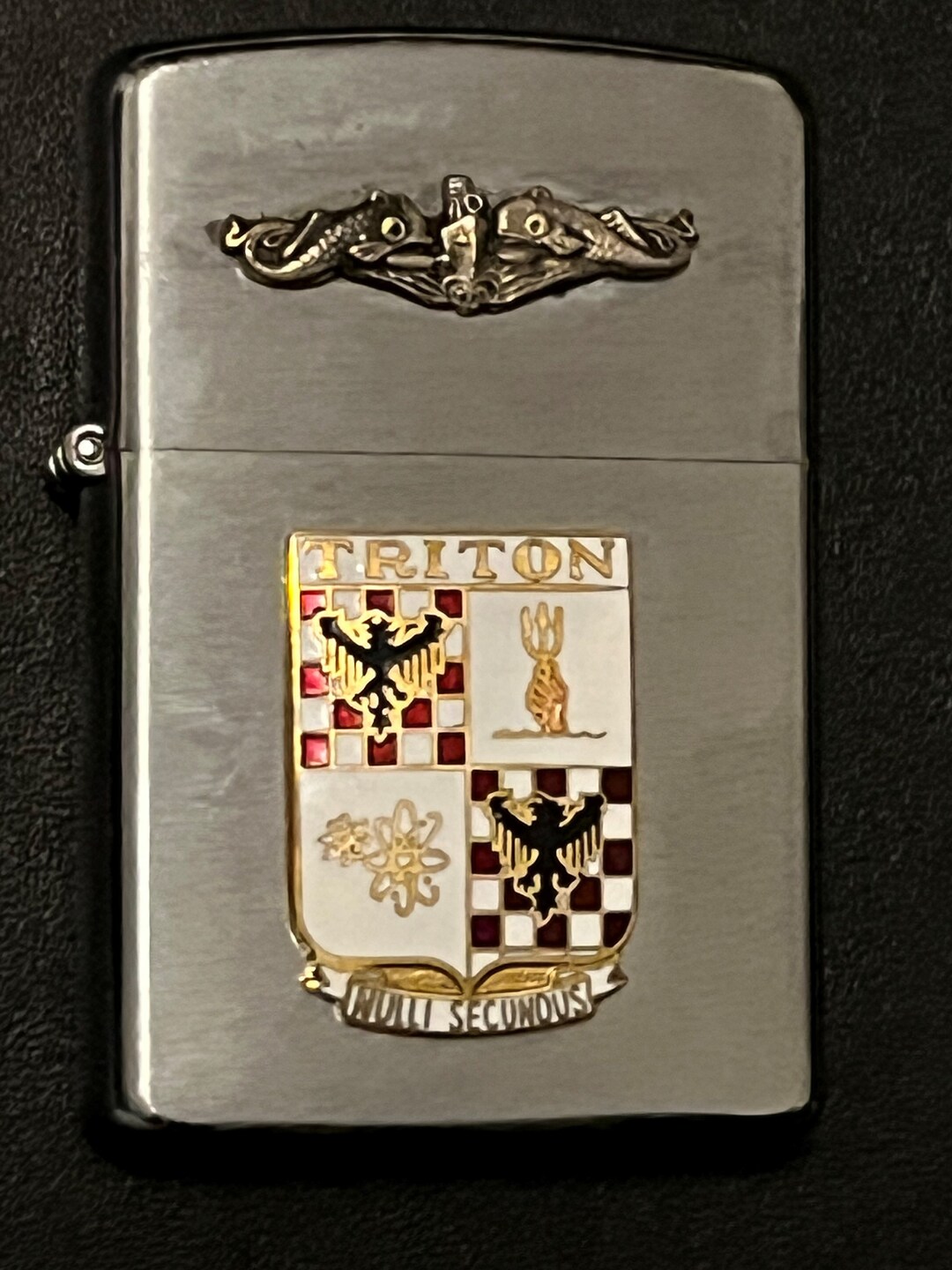USS Triton Submarine SSR(N) 586 Super Ace Lighter - 1959 Unfired - Etsy