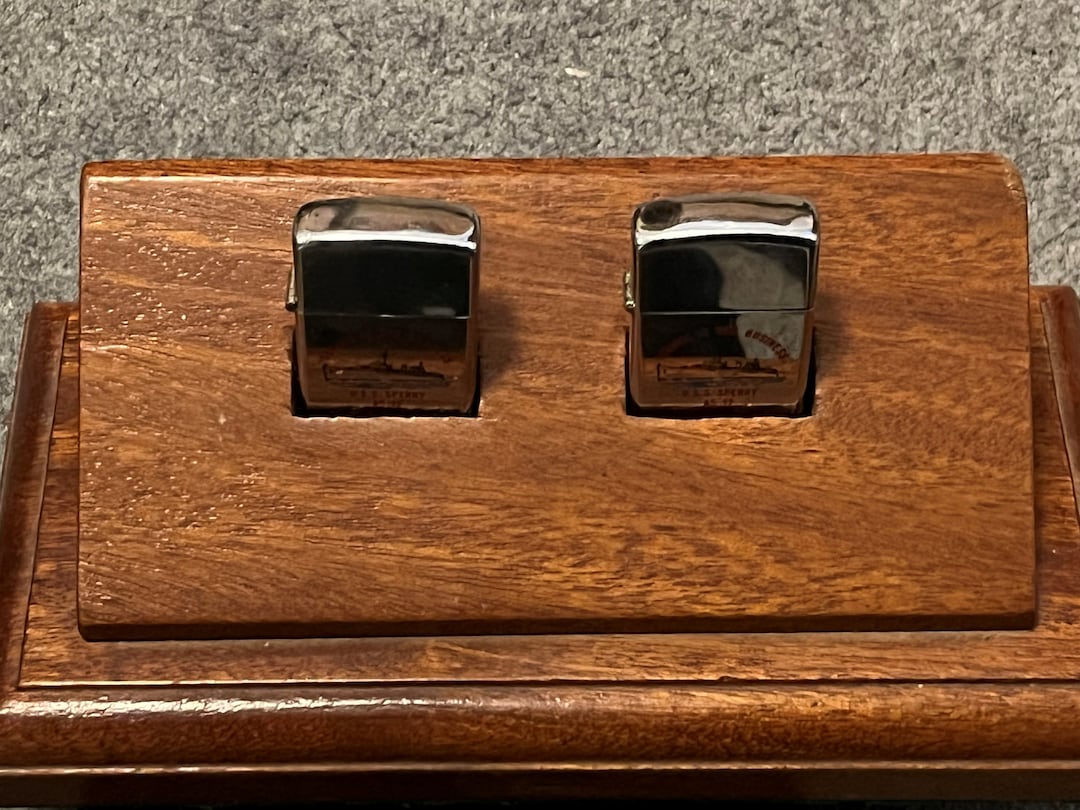 Custom Zippo Slim Two Lighter Display Stand - Used - Etsy