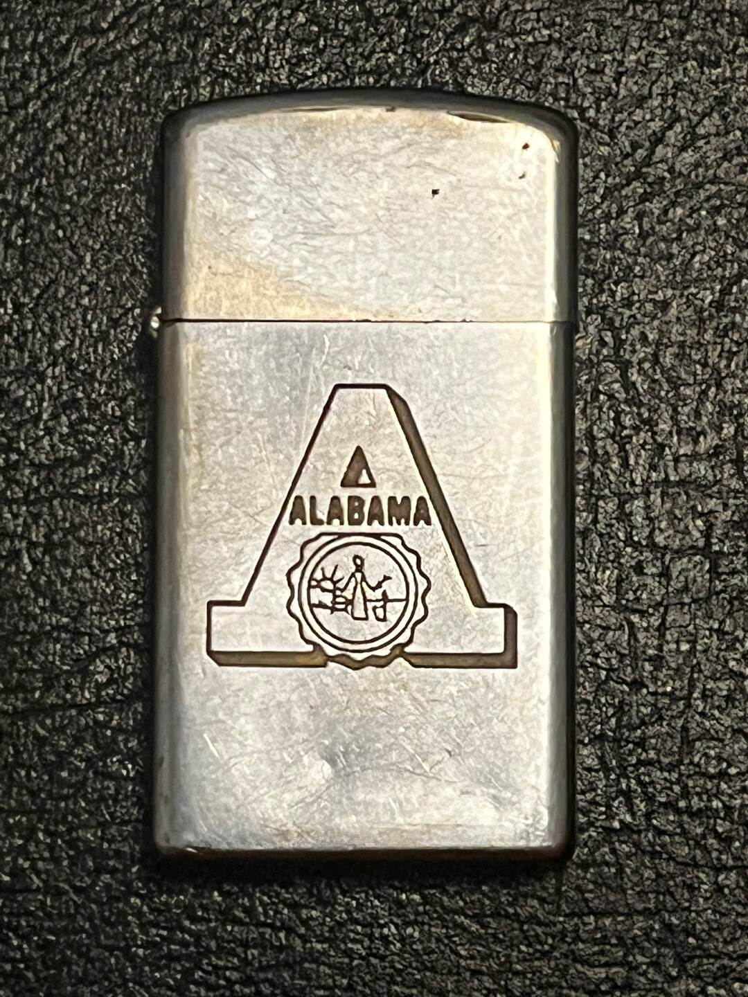 University of Alabama Zippo Slim Advertising Lighter Used 1976 - Etsy