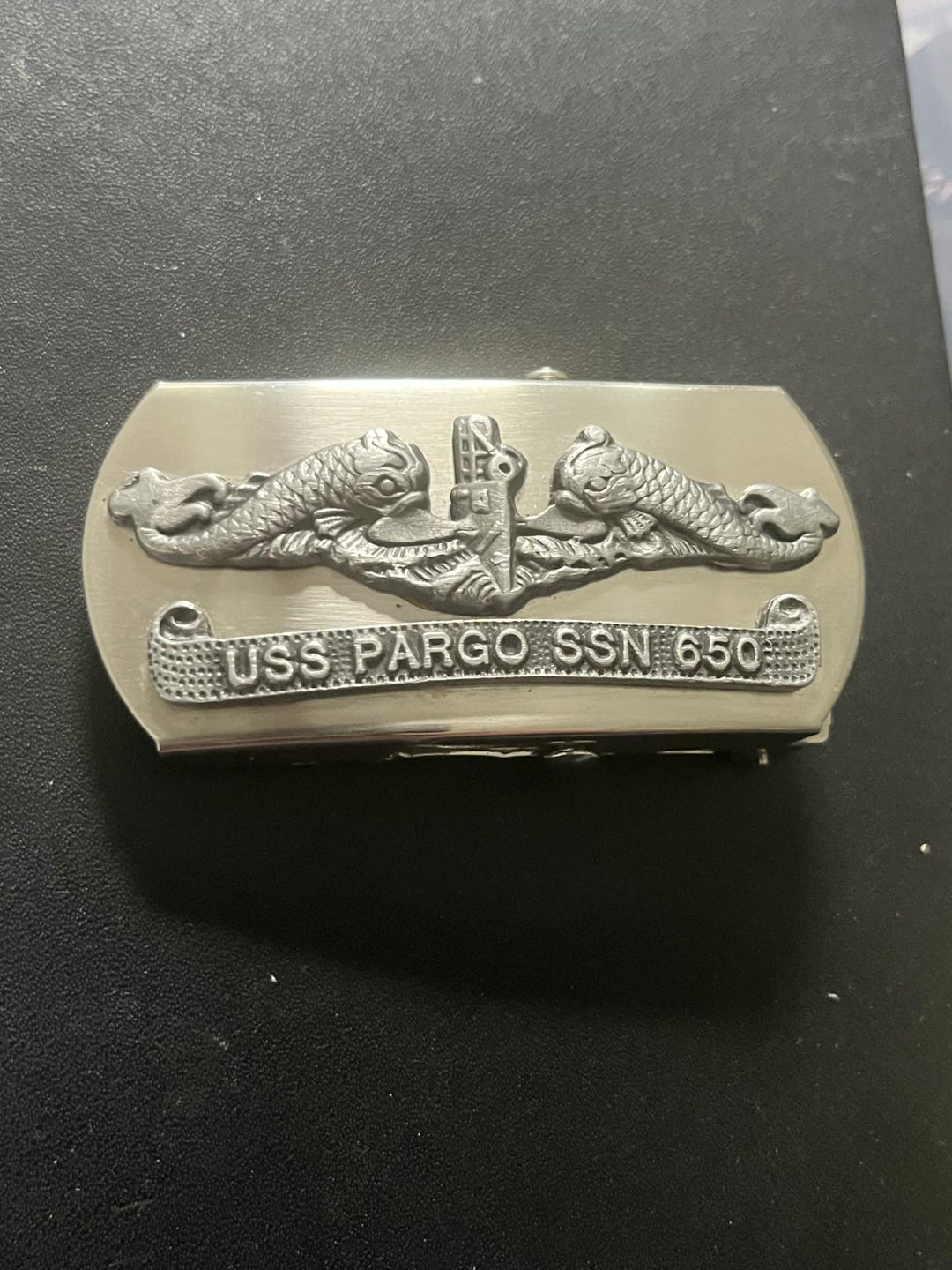 USS Pargo Submarine SSN 650 Belt Buckle - Used - Etsy