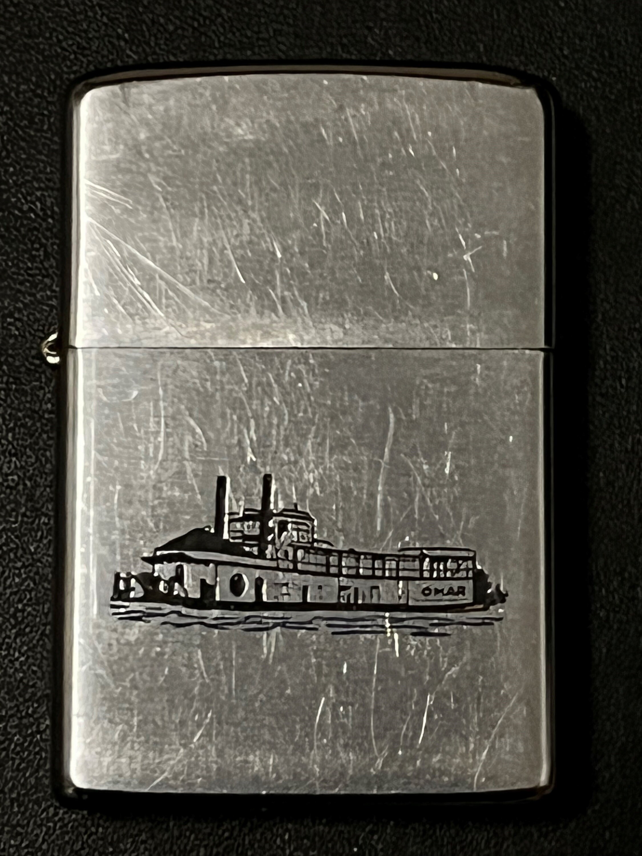 Steamboat Omar Zippo Full Size Lighter Used 1974 - Etsy