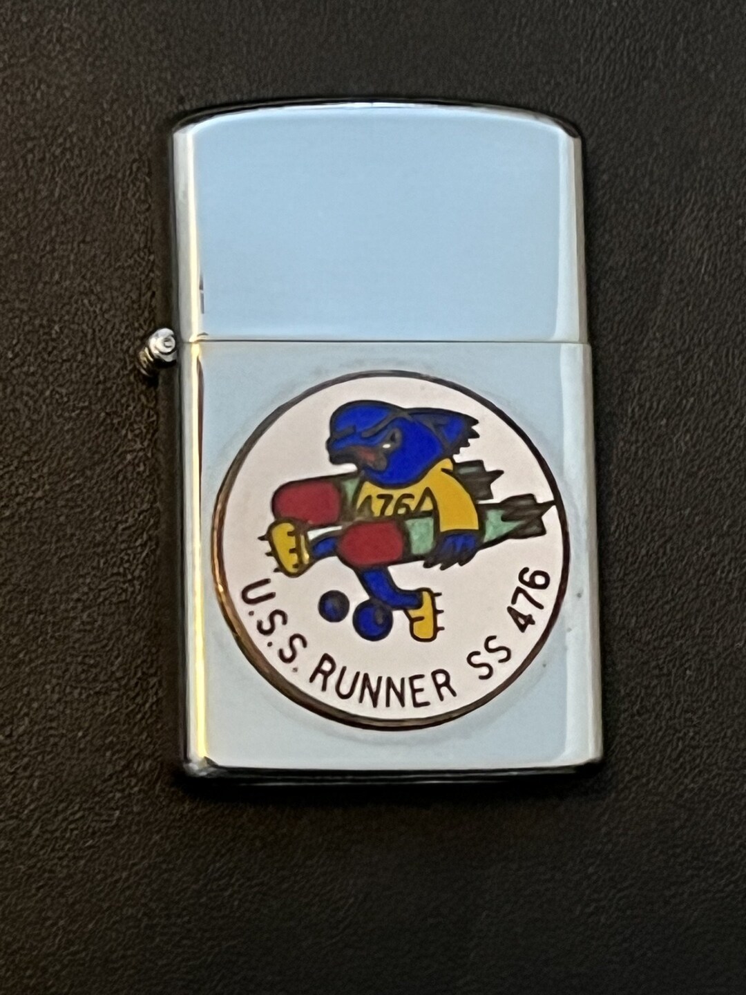 USS Runner Submarine SS-476 Vulcan Mini Lighter - Unfired, but Has ...