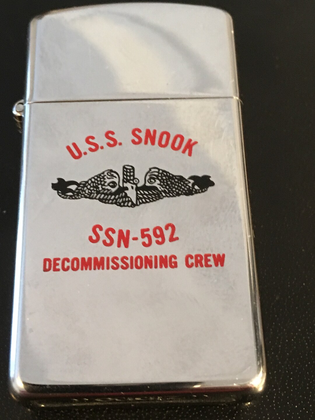 NOS USS Snook Submarine SSN 592 Équipe de démantèlement Zippo - Etsy France