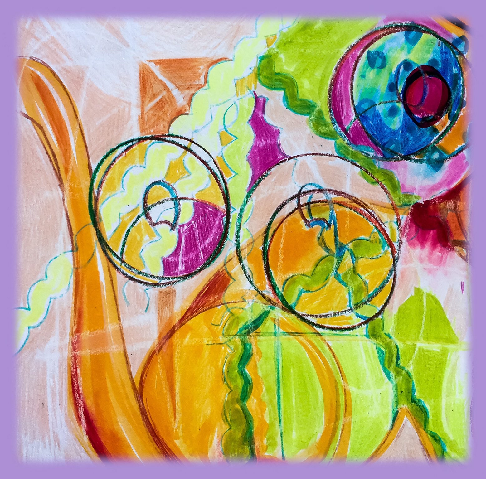 Cat Art. Kids Room Decor. Unique Cat Wall Decor.abstract Cat - Etsy