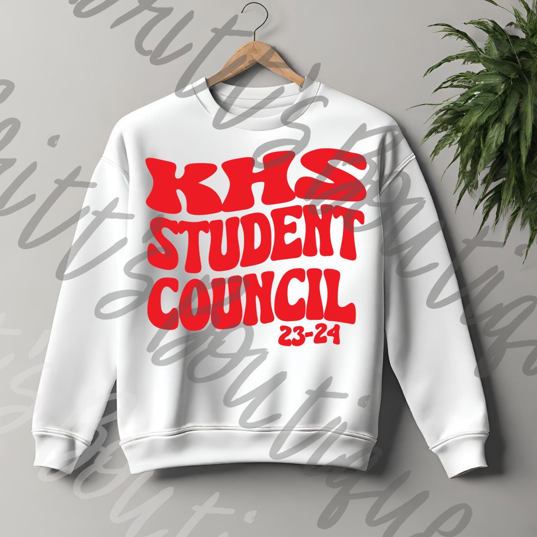 Student Council Groovy Digital File - Etsy