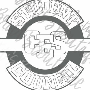 Student Council Logo Personalized - Etsy