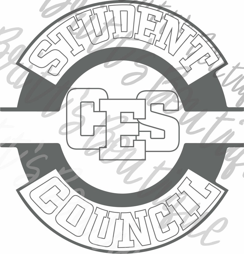 Student Council Logo Personalized - Etsy