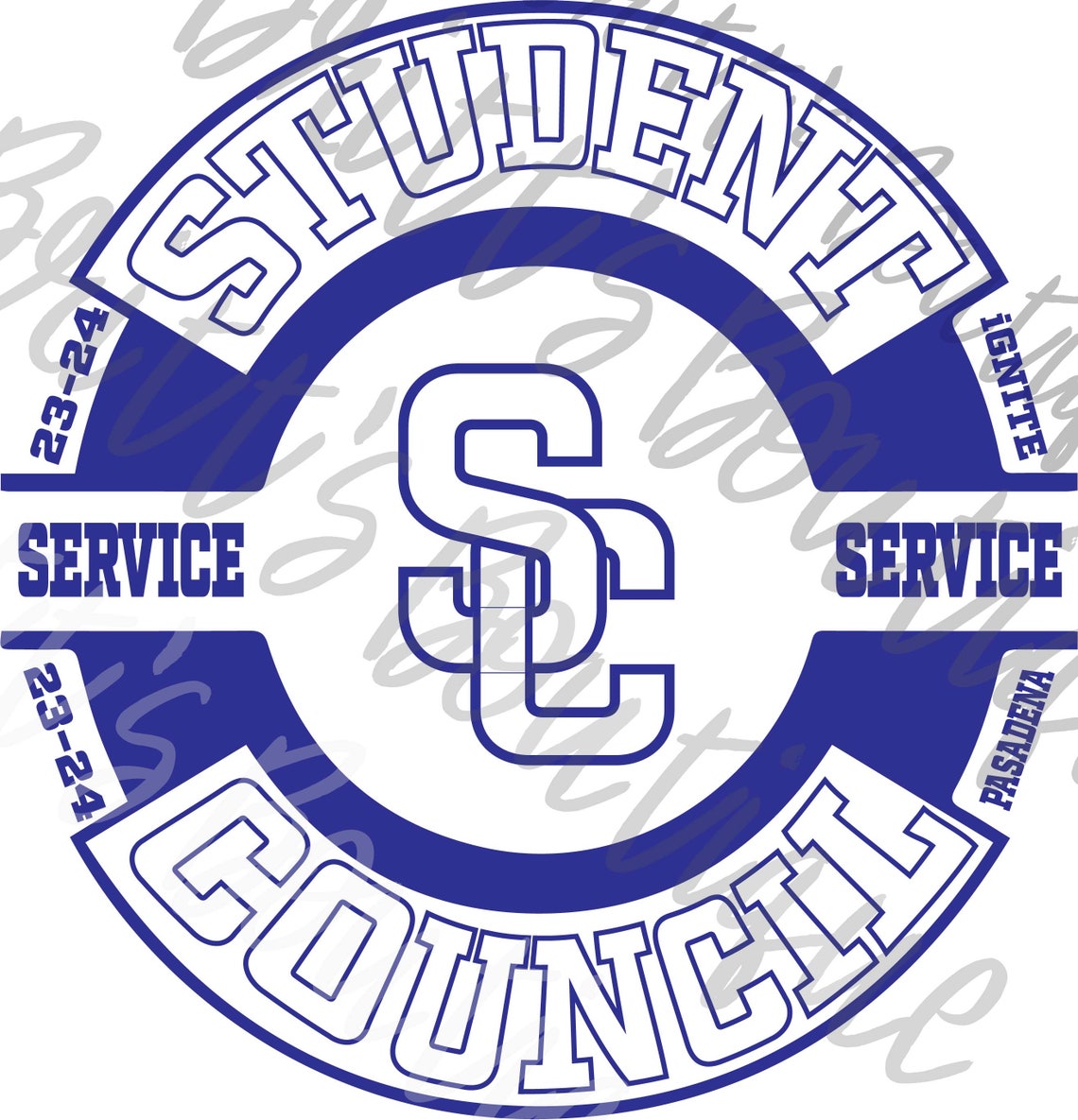 Student Council Logo Personalized - Etsy