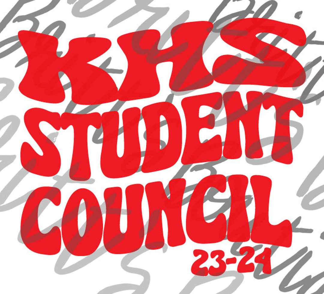 Student Council Groovy Digital File - Etsy