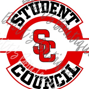 Student Council Logo Personalized - Etsy