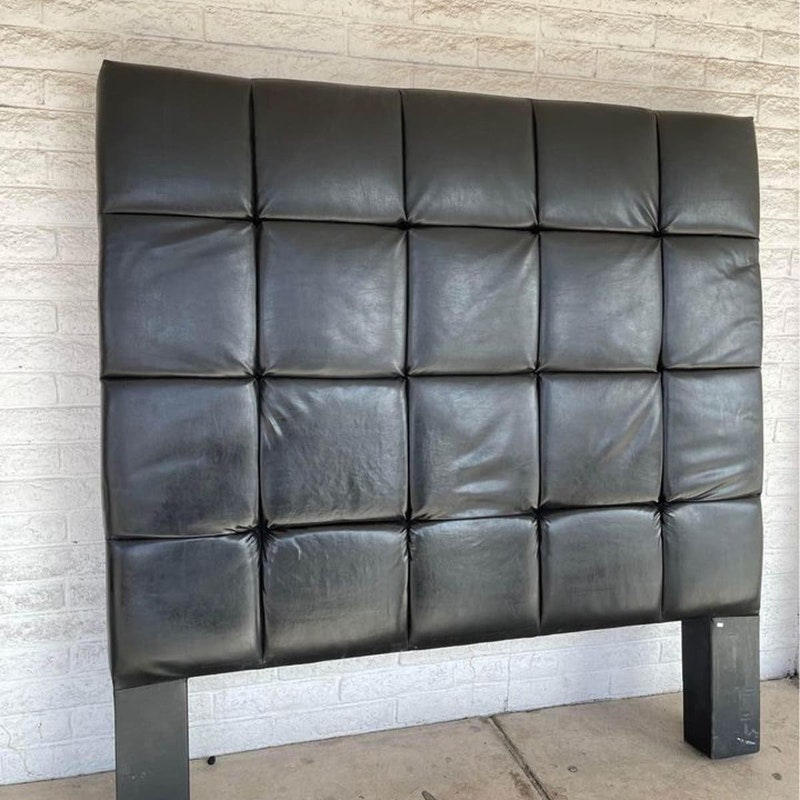 Leather Headboard - Etsy