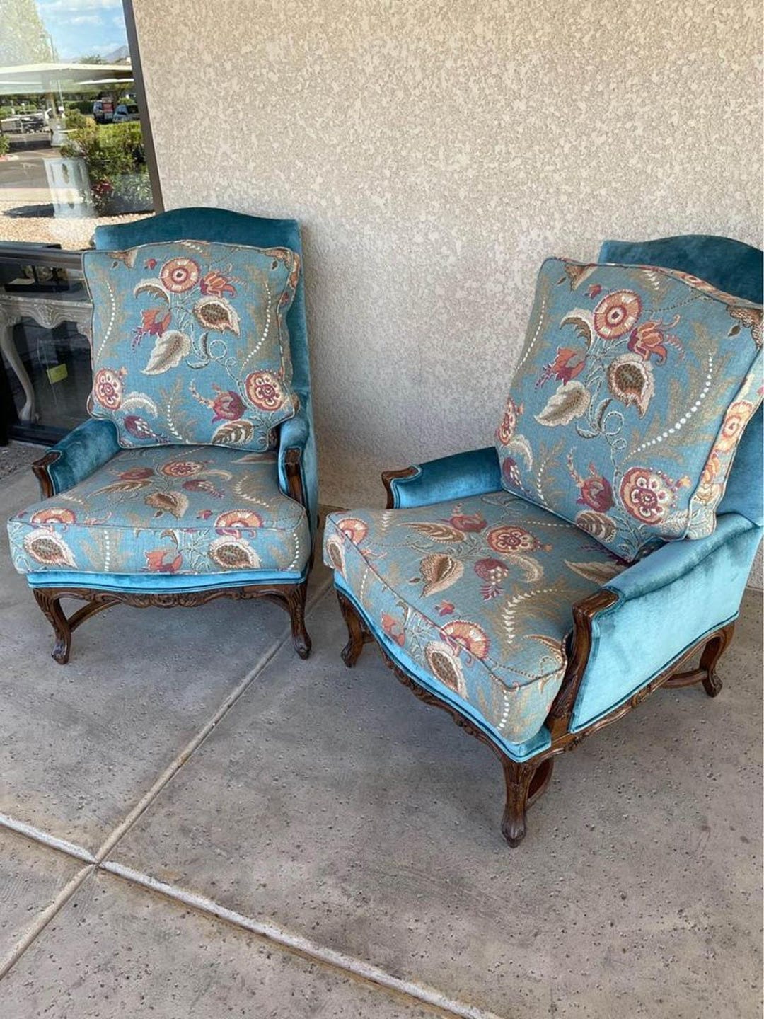 4 Custom High Quality Upholstered Chairs. Will Sell Separately - Etsy