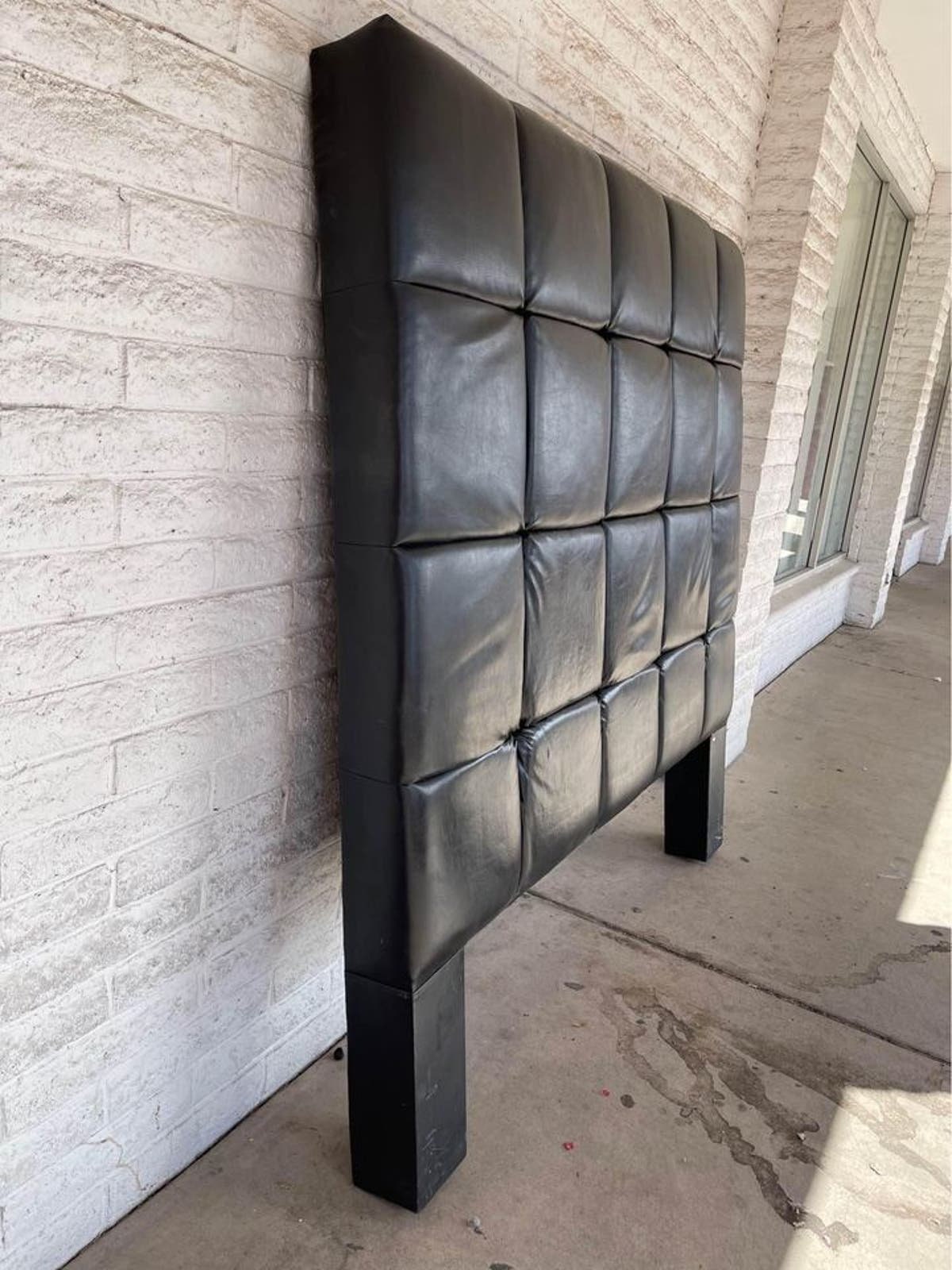 Extra Large Padded, Leather Headboard - Etsy