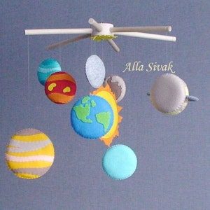Solar System Mobile - Space Mobile - Planet Mobile - Solar System Model ...