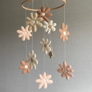 Baby Mobile Neutral Baby Mobile Daisy Mobile Mobile Baby - Etsy