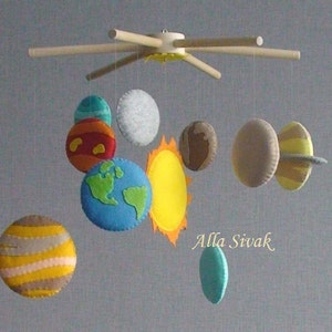 Solar System Mobile - Space Mobile - Planet Mobile - Solar System Model ...