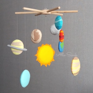 Solar System Mobile - Space Mobile - Planet Mobile - Solar System Model ...