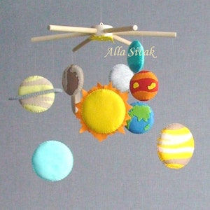 Solar System Mobile - Space Mobile - Planet Mobile - Solar System Model ...