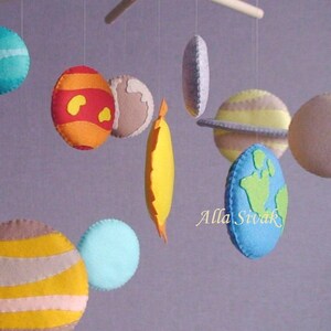 Solar System Mobile - Space Mobile - Planet Mobile - Solar System Model ...